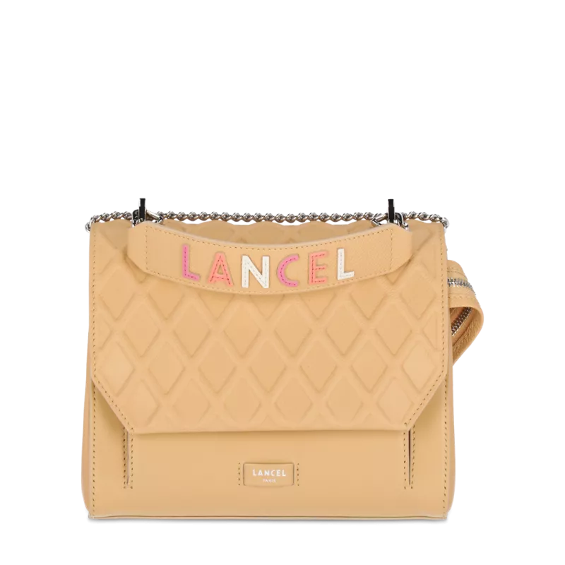 lancel - sac rabat avec poignée m ninon de lancel