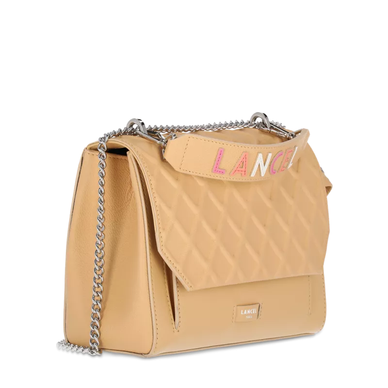 lancel - sac rabat avec poignée m ninon de lancel