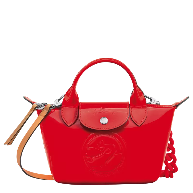 longchamp - sac porté main xs le pliage cuir